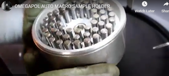 Macro Sample Holder – Spectrographic Ltd