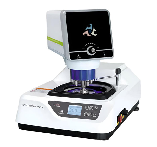 Omegapol 250 Auto Polishing machine – Spectrographic Ltd
