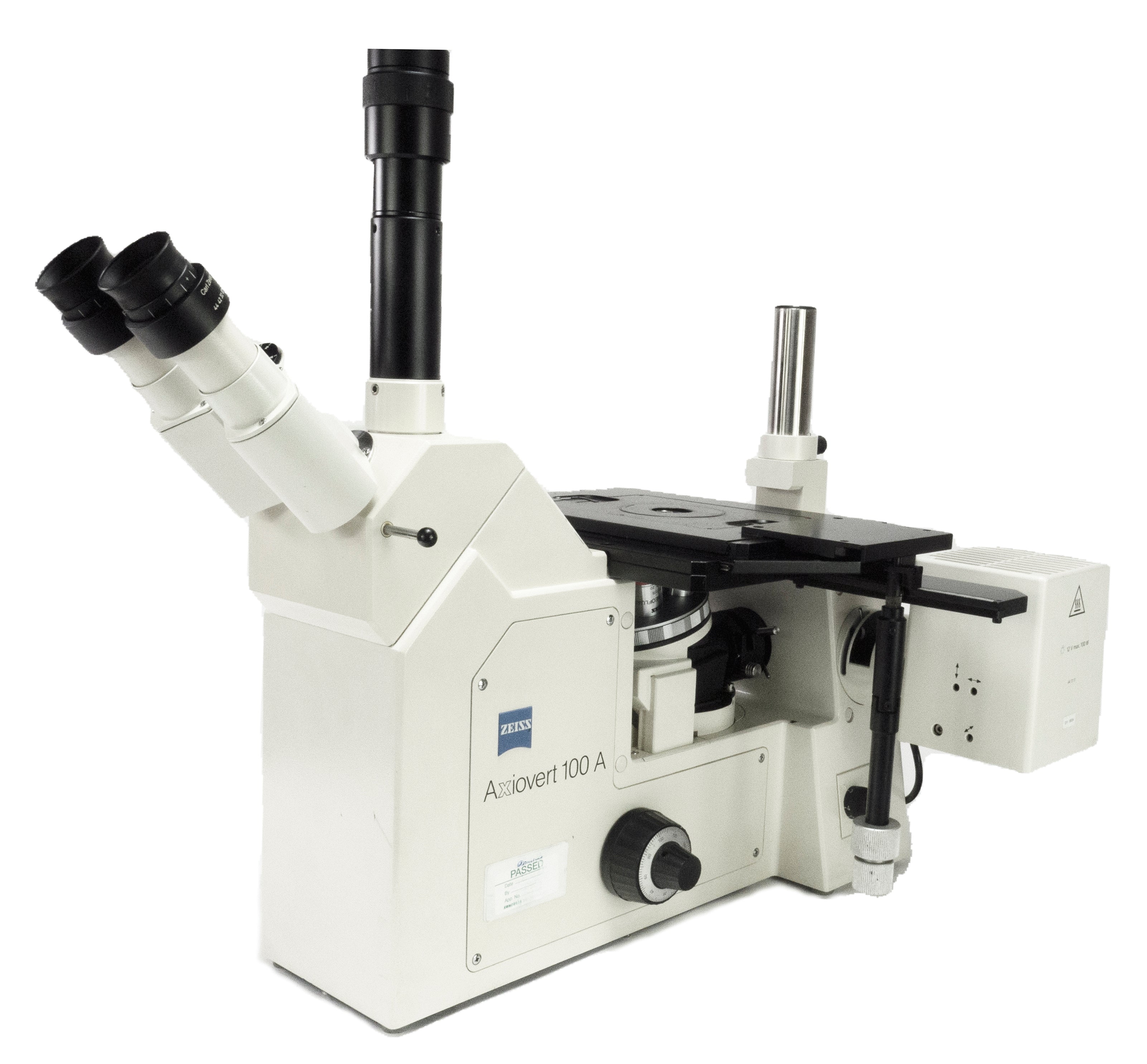 Zeiss Axiovert 100 Microscope – Spectrographic Ltd