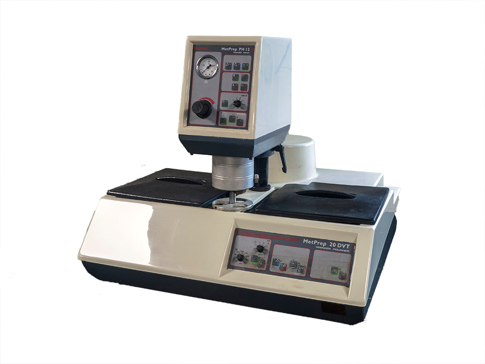 MetPrep 20 DVT Polishing machine 200mm – Spectrographic Ltd