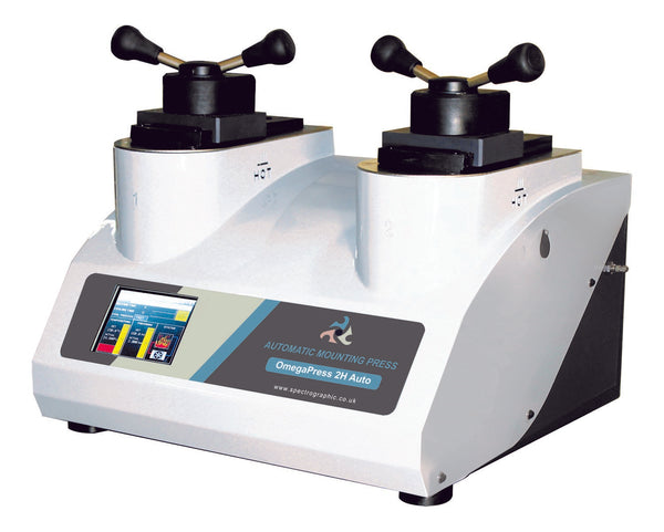 Omegapress 2 H Auto Twin - Specimen Mounting Press – Spectrographic Ltd